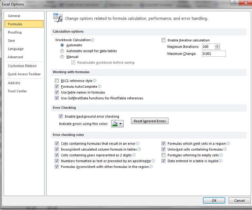 Use The Error Checker Tool In Excel Stl Blog