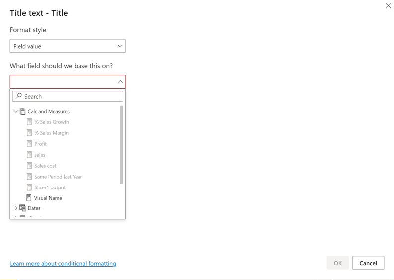Create Field Parameters in Power BI