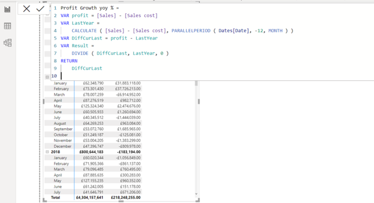 Power BI – Use Variables to Improve Your DAX Formulas – STL – Blog