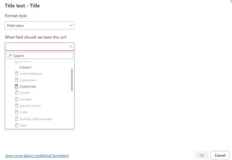 Power BI – Dynamic text for detailed reports 1: text boxes – STL – Blog
