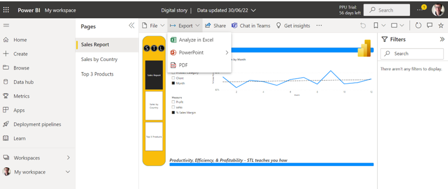 Let your Data tell the Story with Power BI