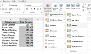 Tracking Performance using Conditional Formatting in Excel – STL – Blog